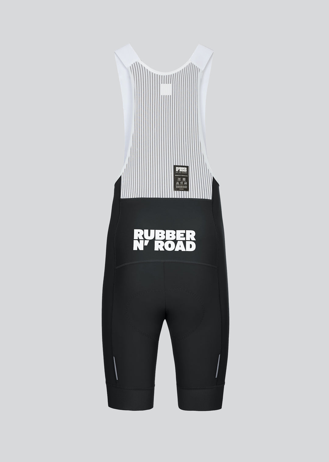 Uniform Bib Shorts - Black/White – RUBBER N' ROAD CYCLING